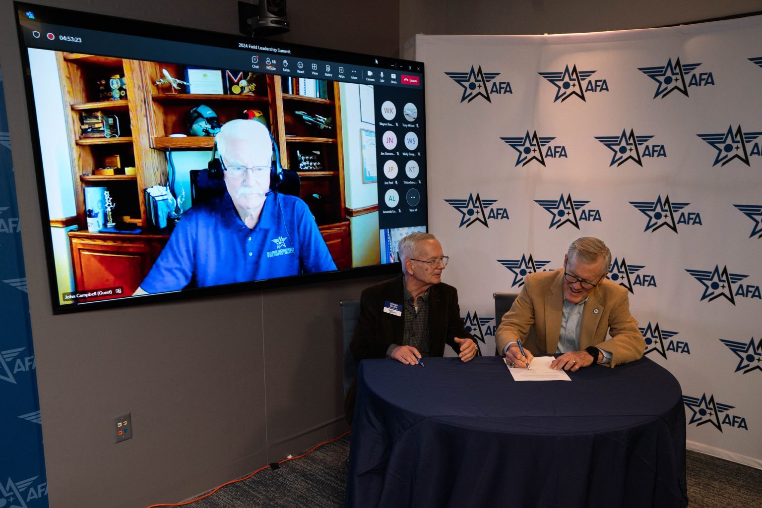 AFA’s Recruiting Task Force ‘Aims High’ in New Partnership with AFRS ...