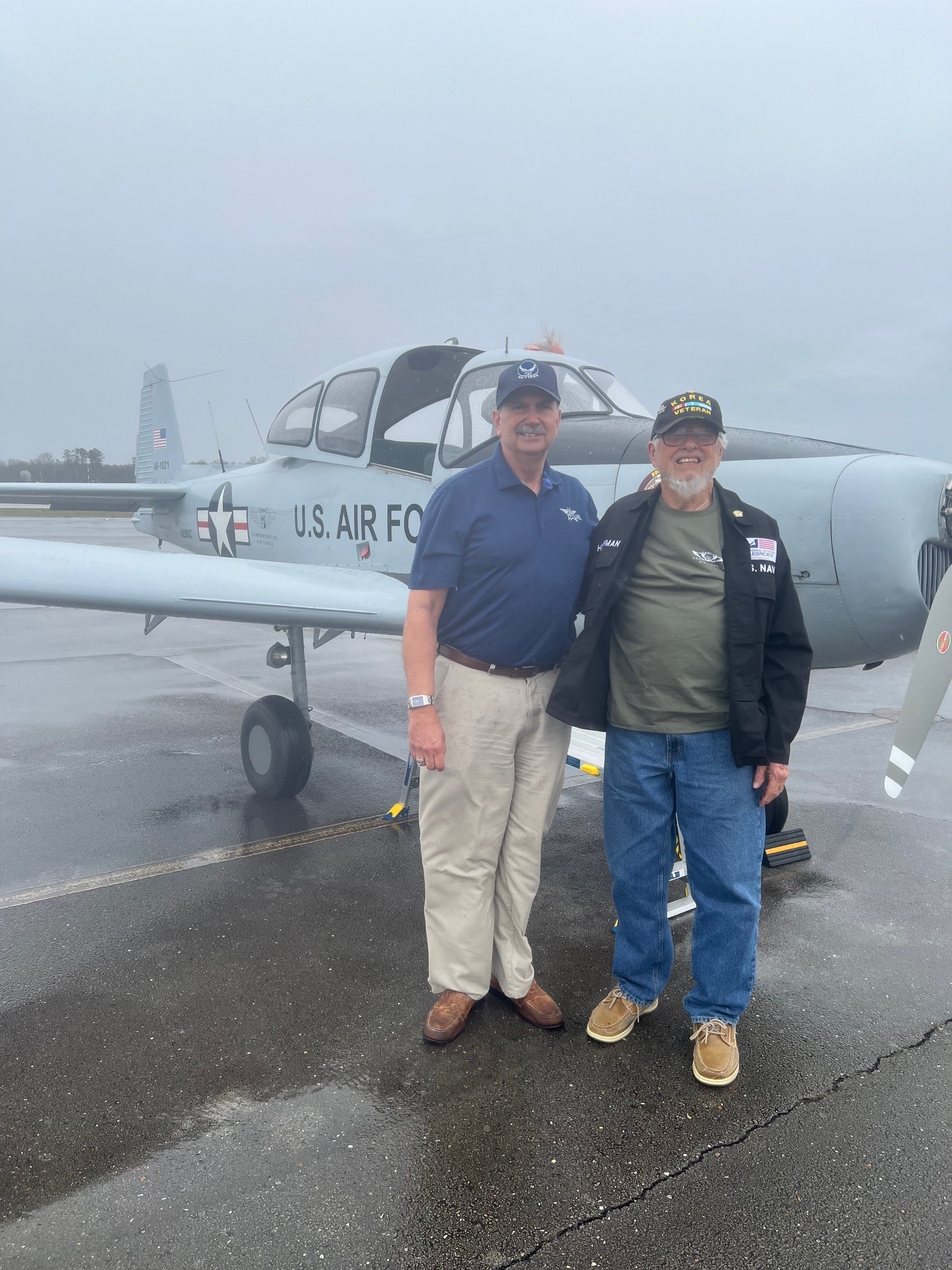 AFA Chapter Sponsors Korean War Vet Flight in Korean Warbird - Air ...