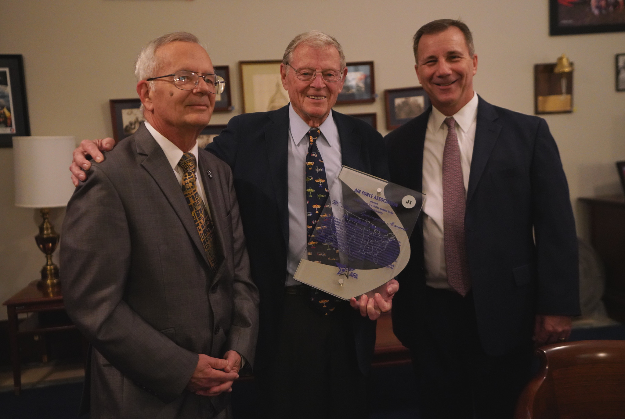 AFA Presents W. Symington Award to Sen. James Inhofe - Air & Space ...