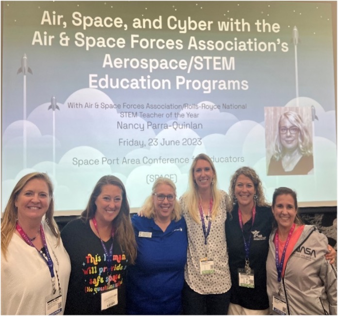 2022 National ToY Represents AFA at SPACE Educator Conference - Air ...
